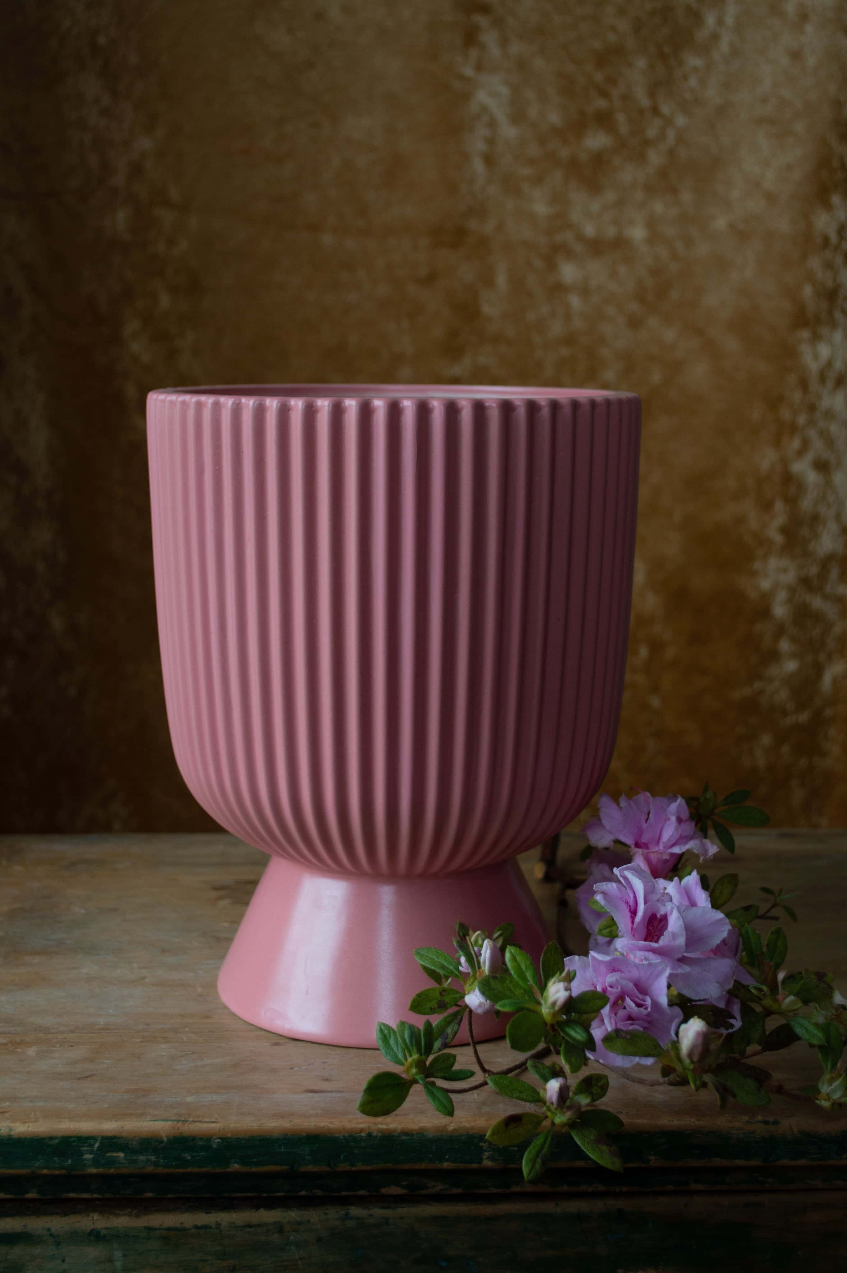 rose pink grand vase – Lucy Loves Charlie